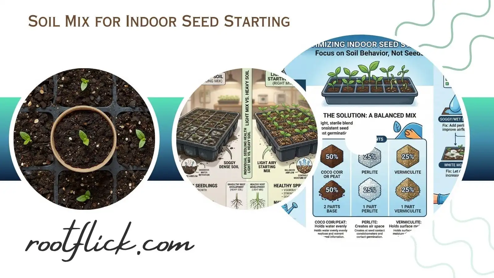 Best Soil for Starting Seeds Indoors: Mix Ratios and Fixes